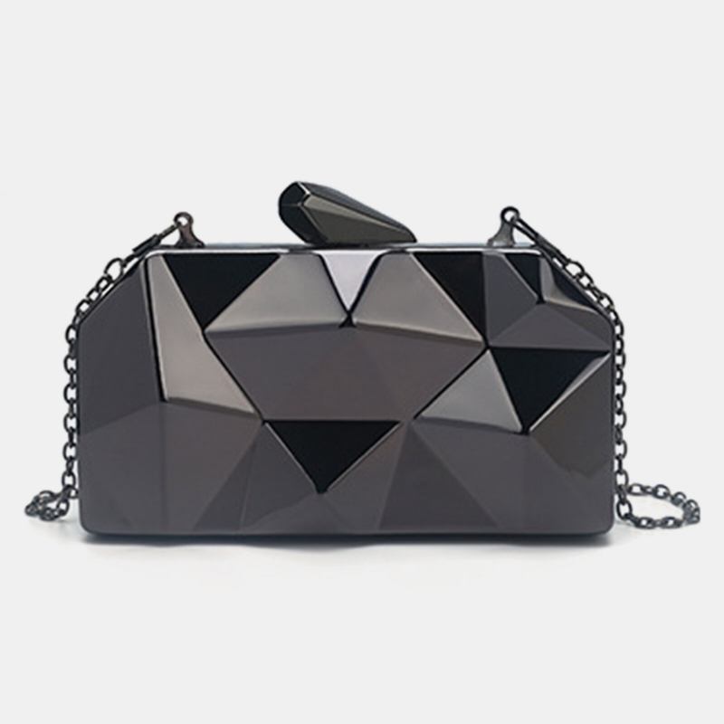 Dame Dacron Stof Elegant Fest Clutch Taske Cabriolet Rem Formet Taske ...